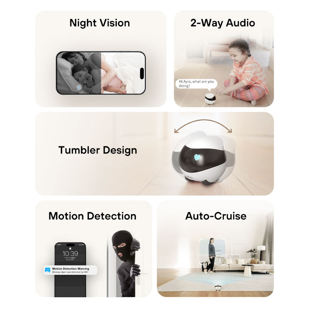 EBO SE Smart Home Moving Robot – Enabot Malaysia