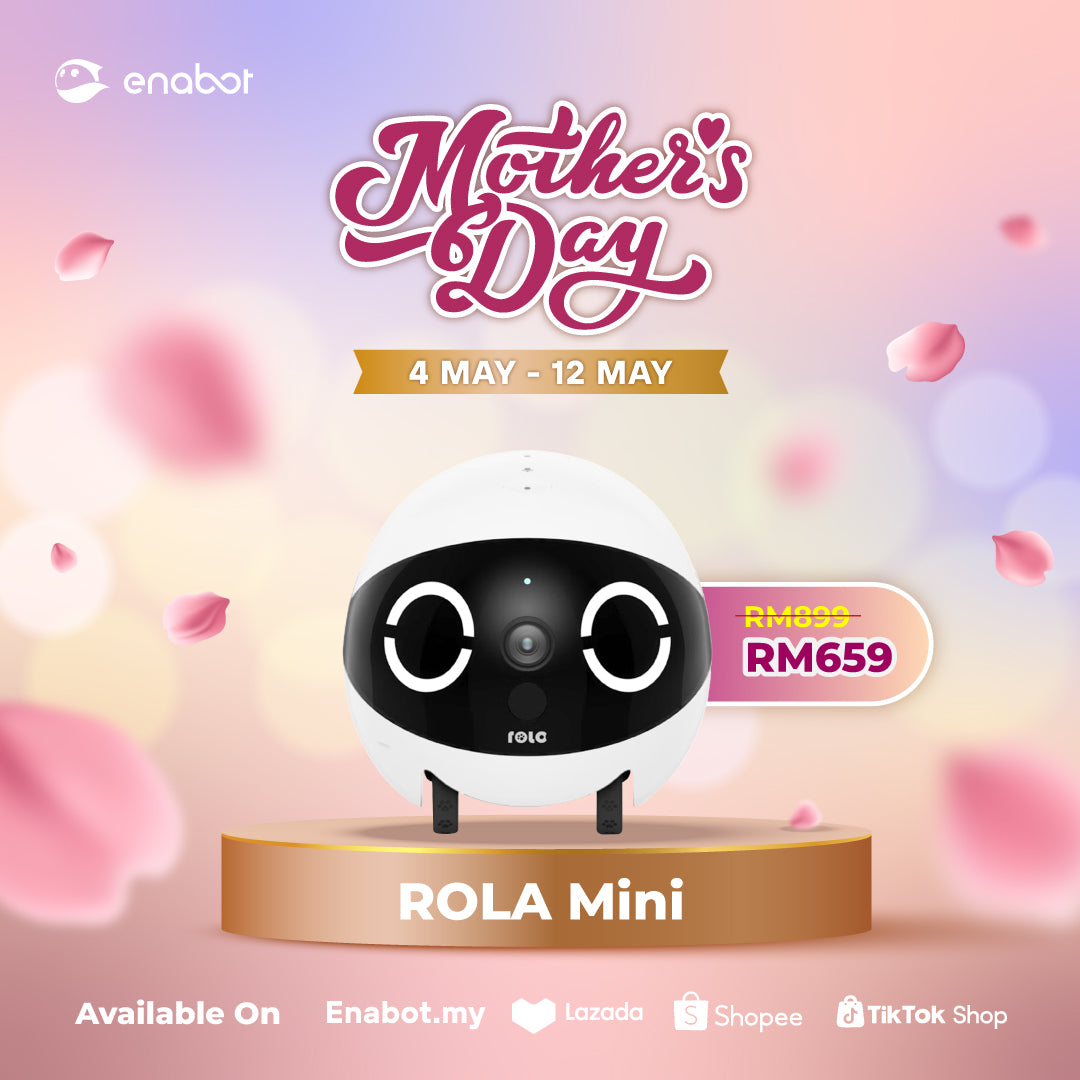 Enabot ROLA Mini 2K Camera Robot – Enabot Malaysia