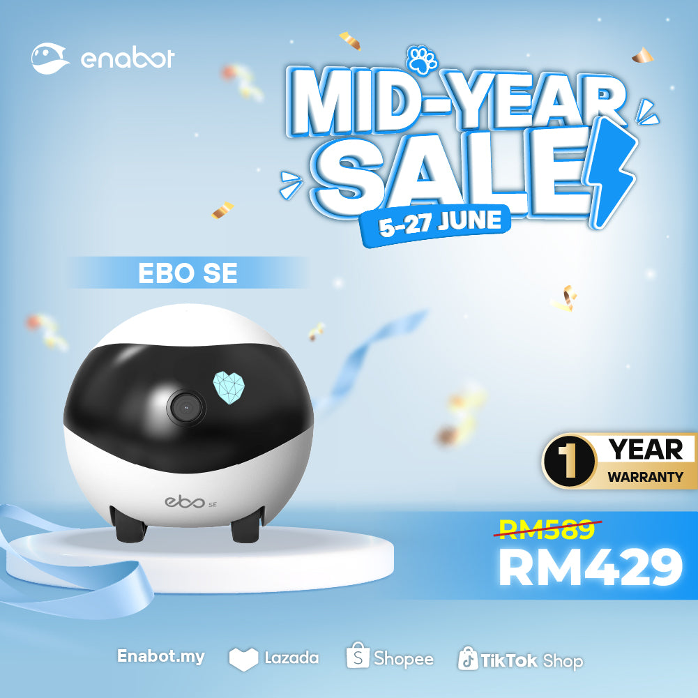 EBO SE Smart Home Moving Robot – Enabot Malaysia